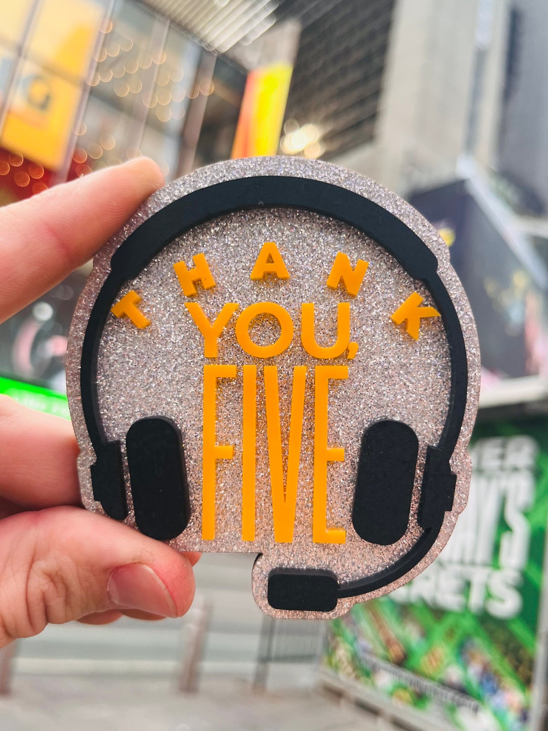 Thank You, Five Magnet - Etsy