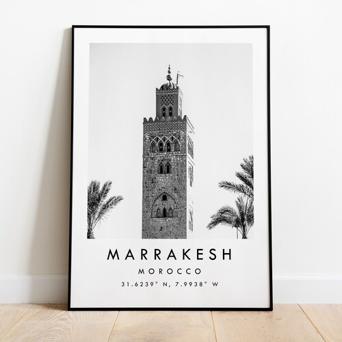 Morocco Travel Print Morocco Poster - Etsy