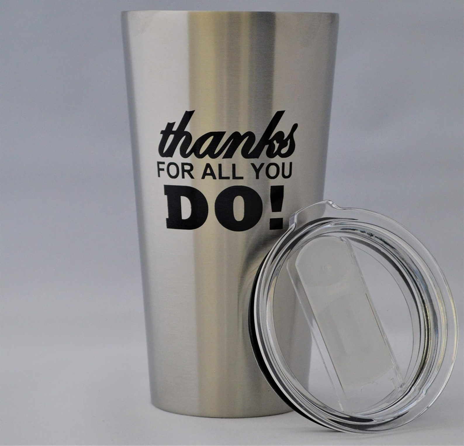Thank You Tumbler/ Employee Appreciation Thank You Tumbler / Stainless ...