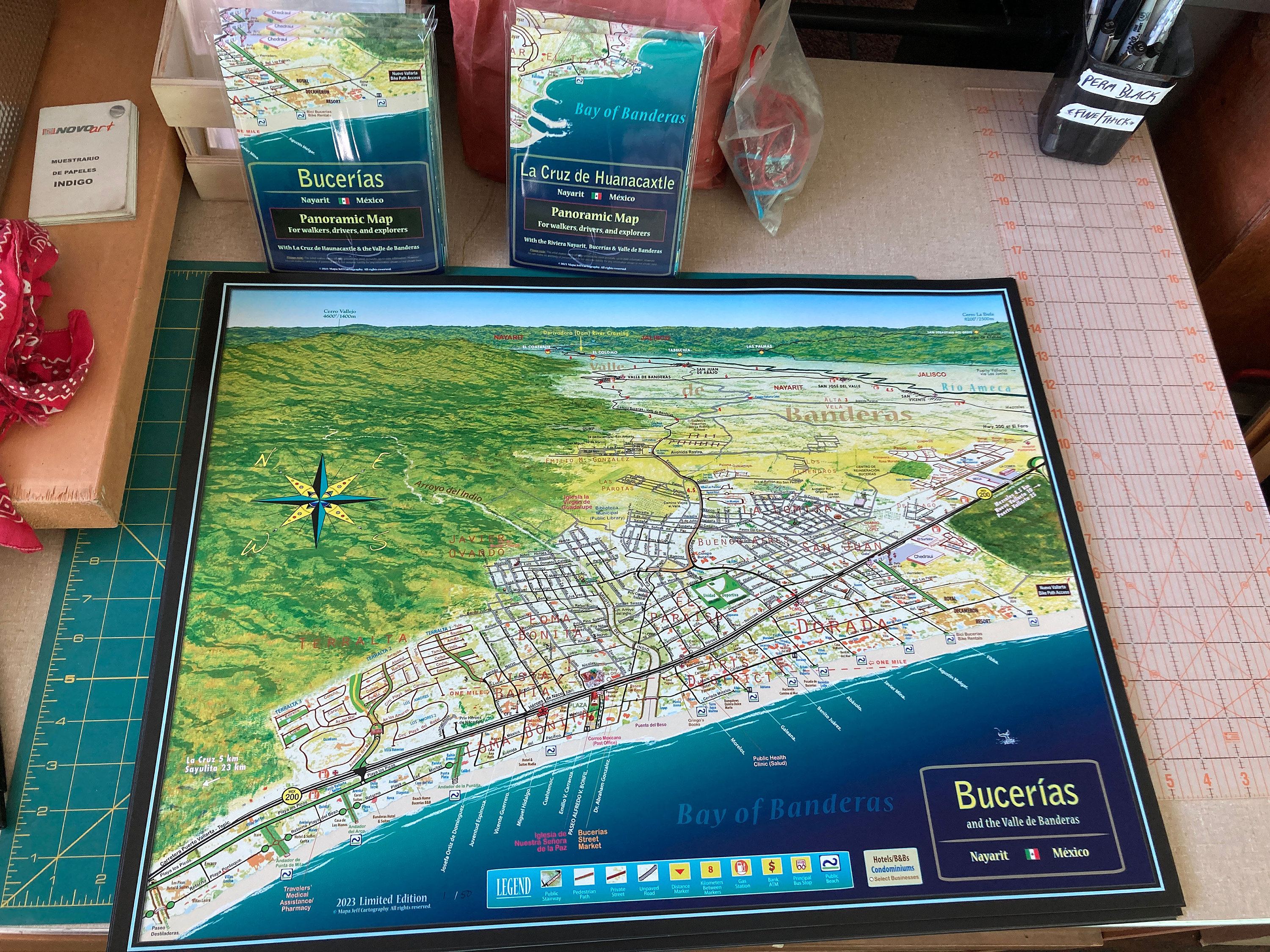 Bucerías Map Poster - Etsy