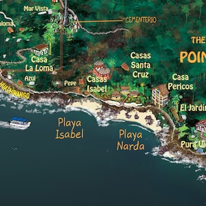 Yelapa Walking Map 2020 - Etsy