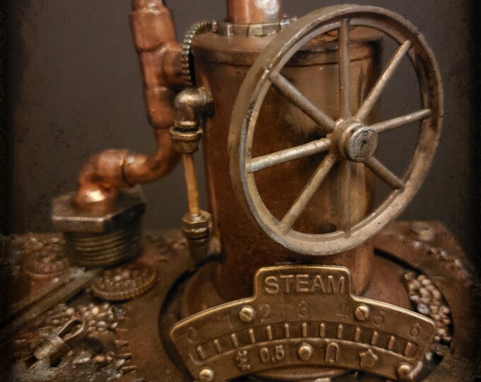 The "hot and Steamy" Steam Engine Steampunk Box - Etsy