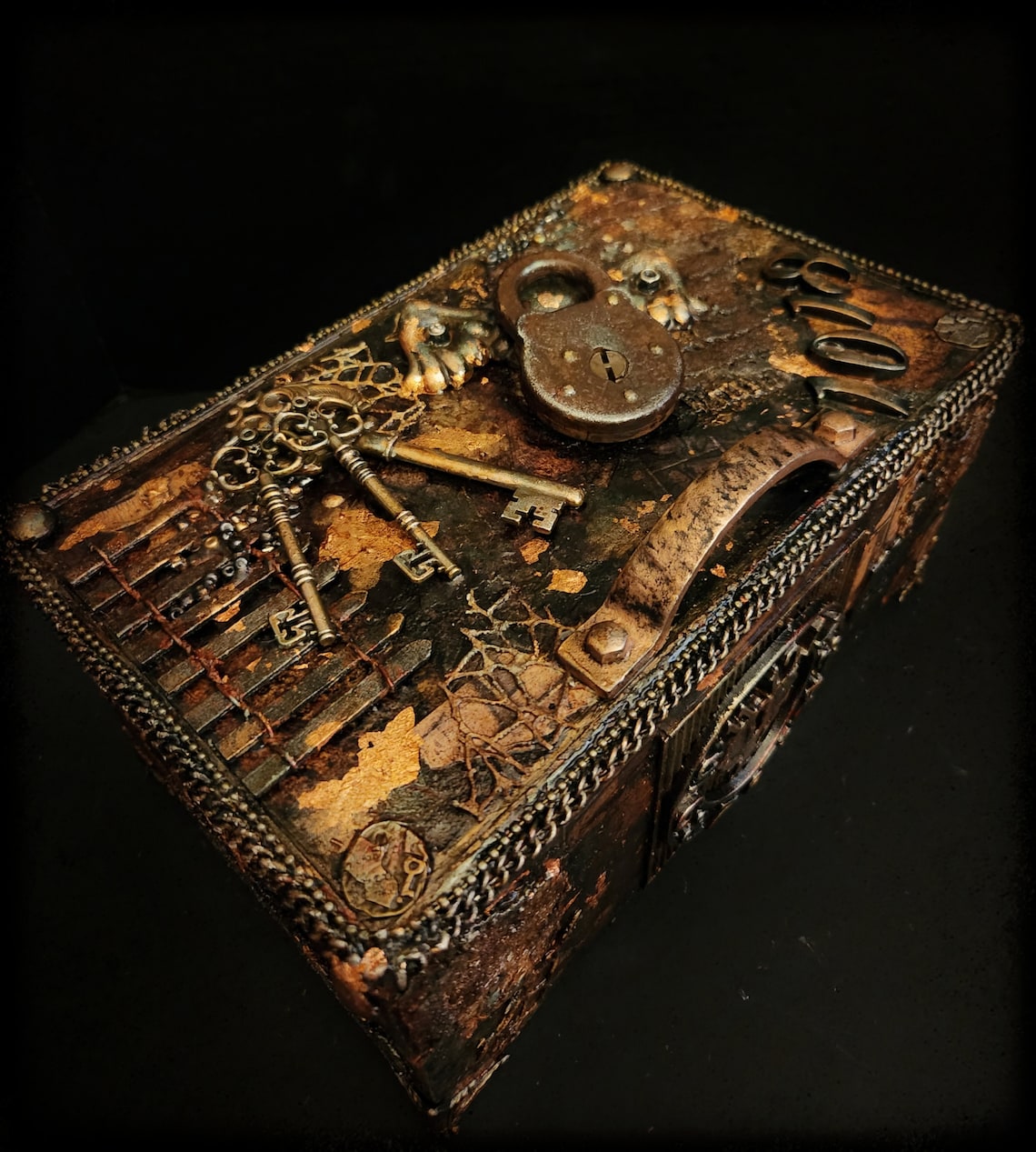 The Lockdown Box, Mixed Media Assemblage Art - Etsy
