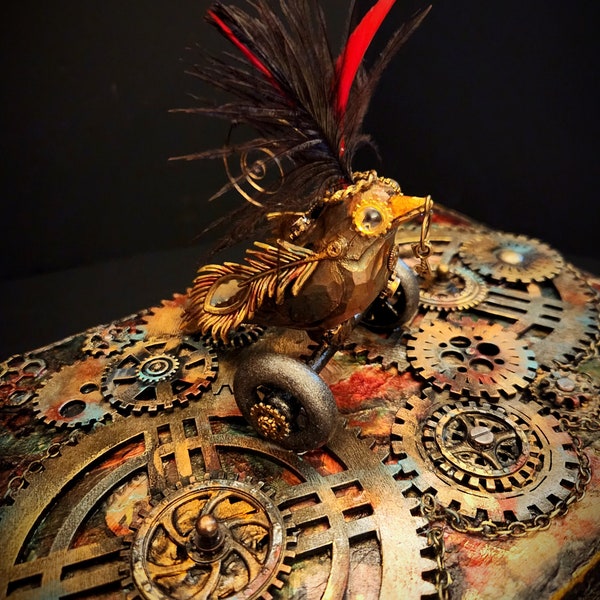 Steampunk Bird - Etsy