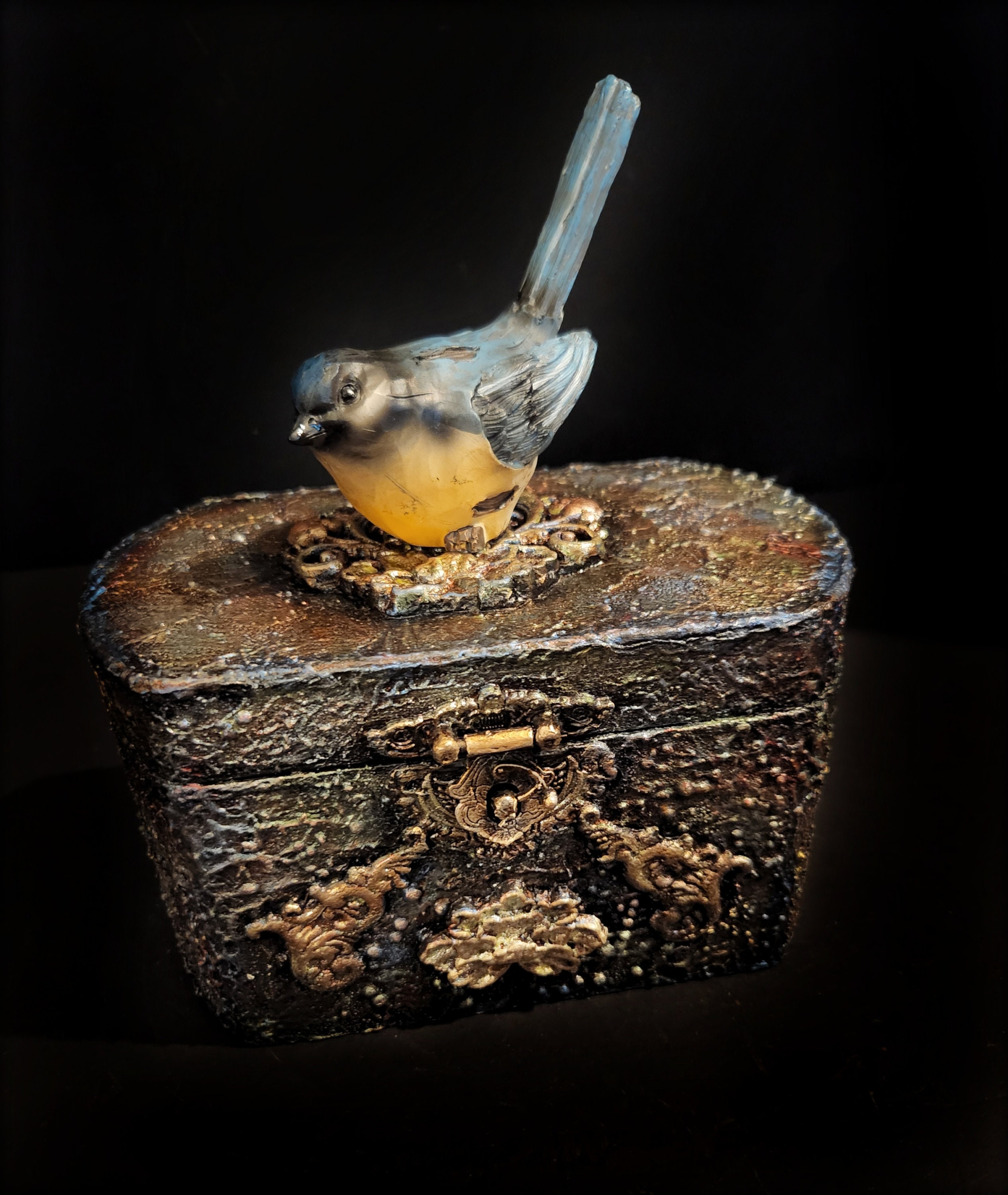 Tattered Wings, a Keepsake Box - Etsy