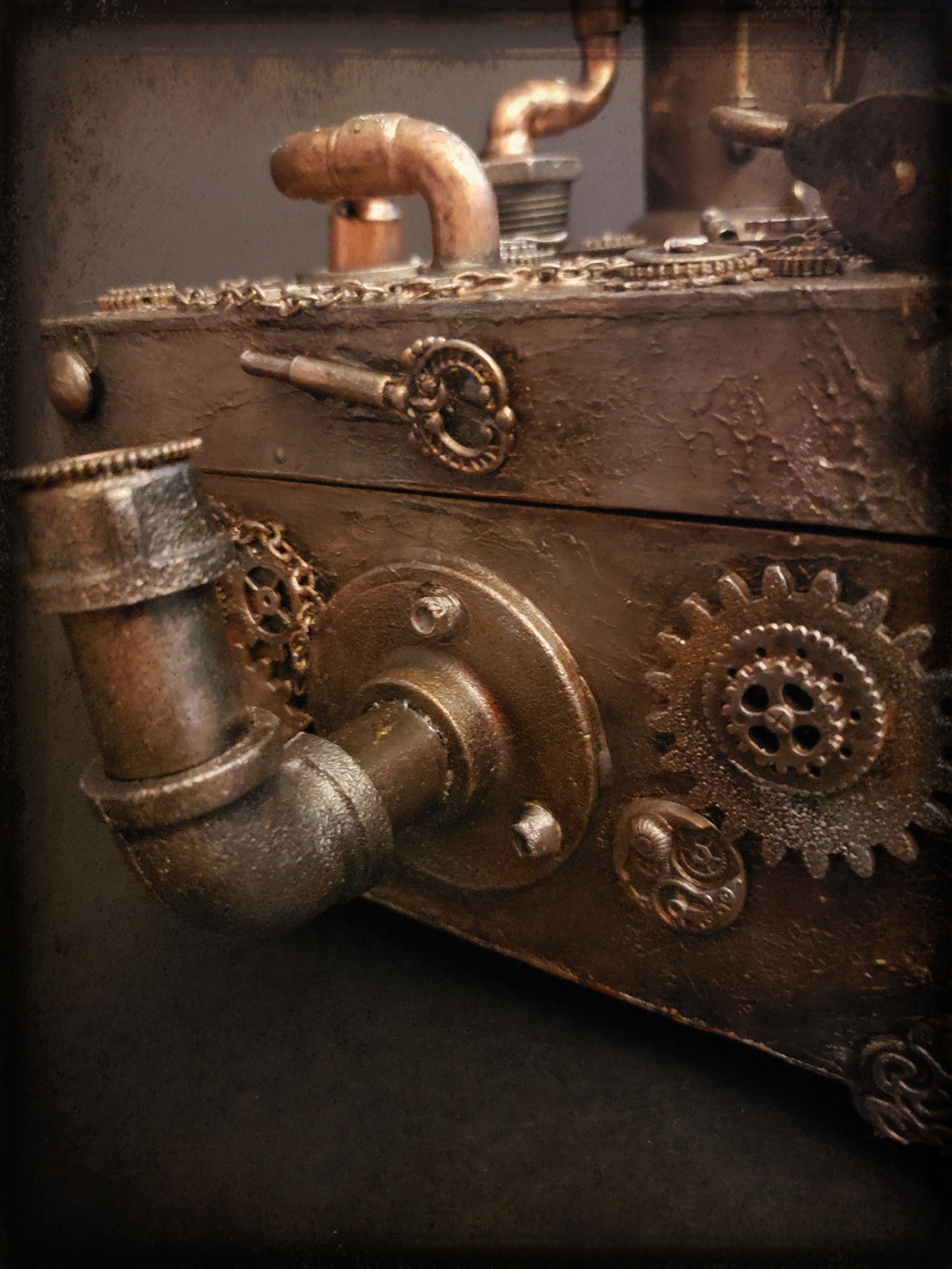 The hot and Steamy Steam Engine Steampunk Box - Etsy