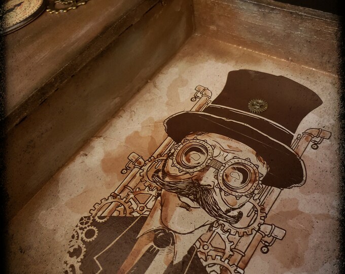 The Winston Box, a Functional Steampunk Art Piece - Etsy