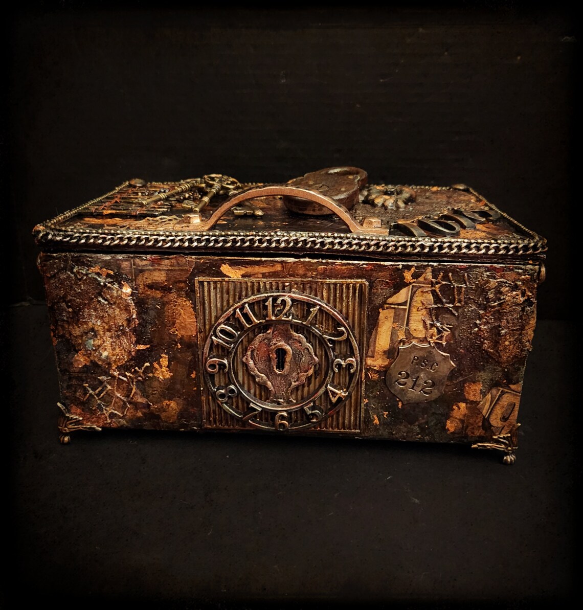 The Lockdown Box, Mixed Media Assemblage Art - Etsy