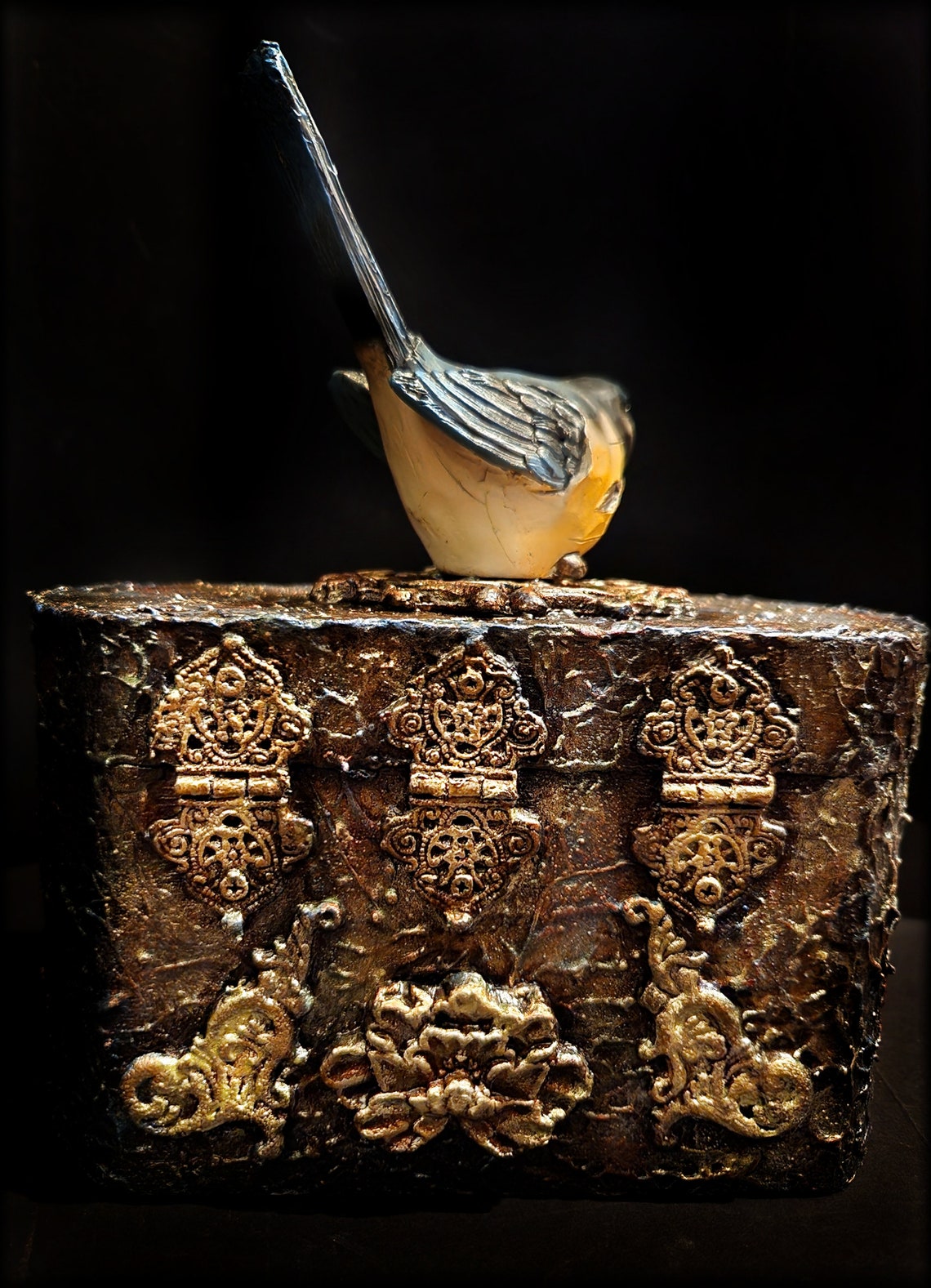 Tattered Wings, a Keepsake Box - Etsy