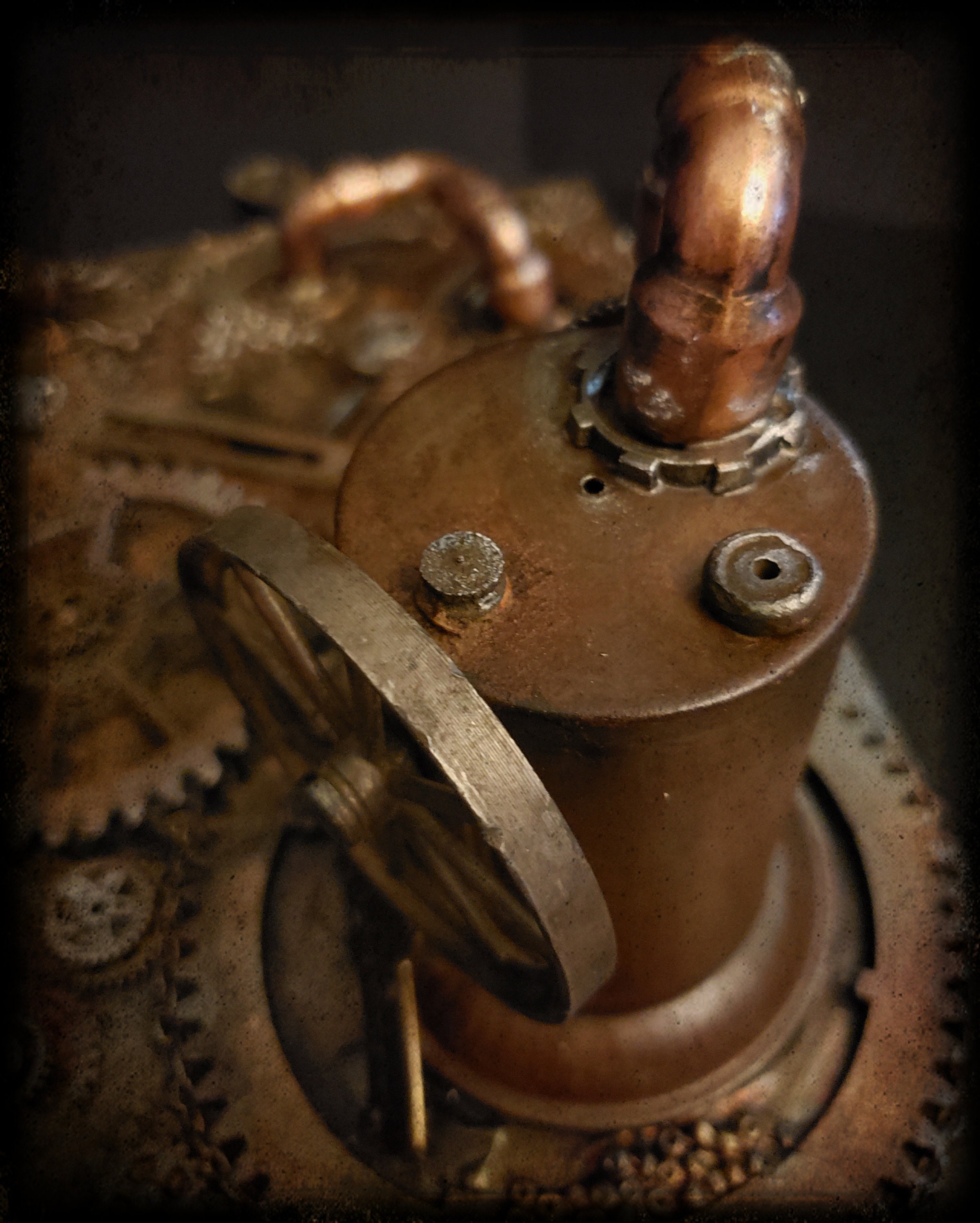 The hot and Steamy Steam Engine Steampunk Box - Etsy