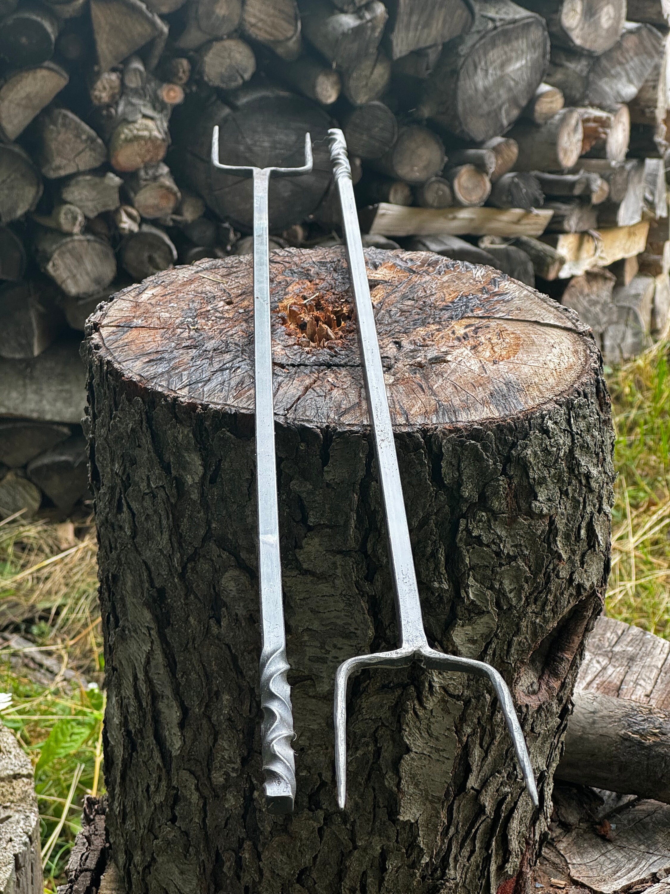 Hand Forged Customizable Marshmallow Roasting Stick | 6th Anniversary ...