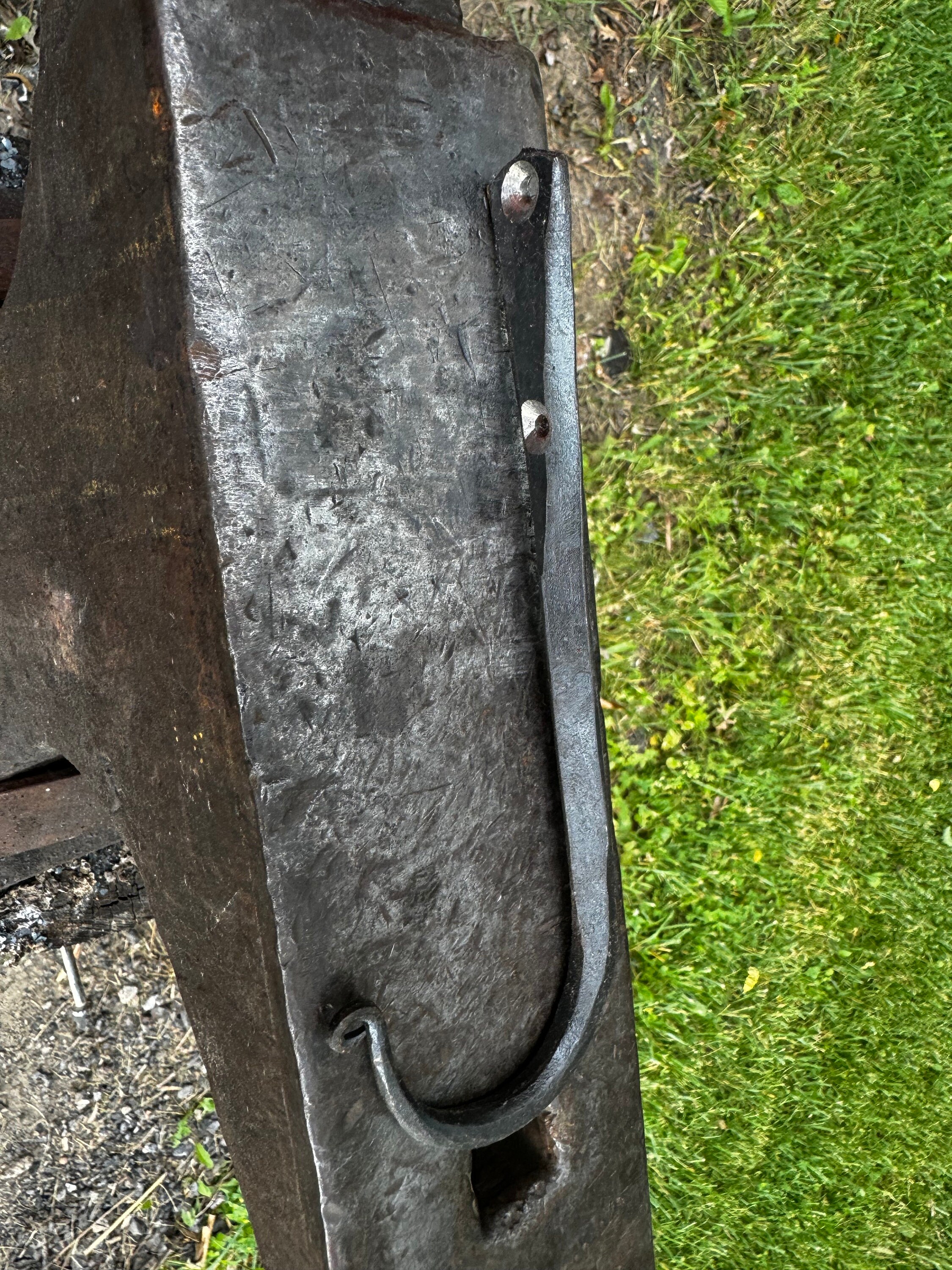 Blacksmith Forged J Hook, Rustic Wall Hook, Heavy Duty Hanger, Metal ...