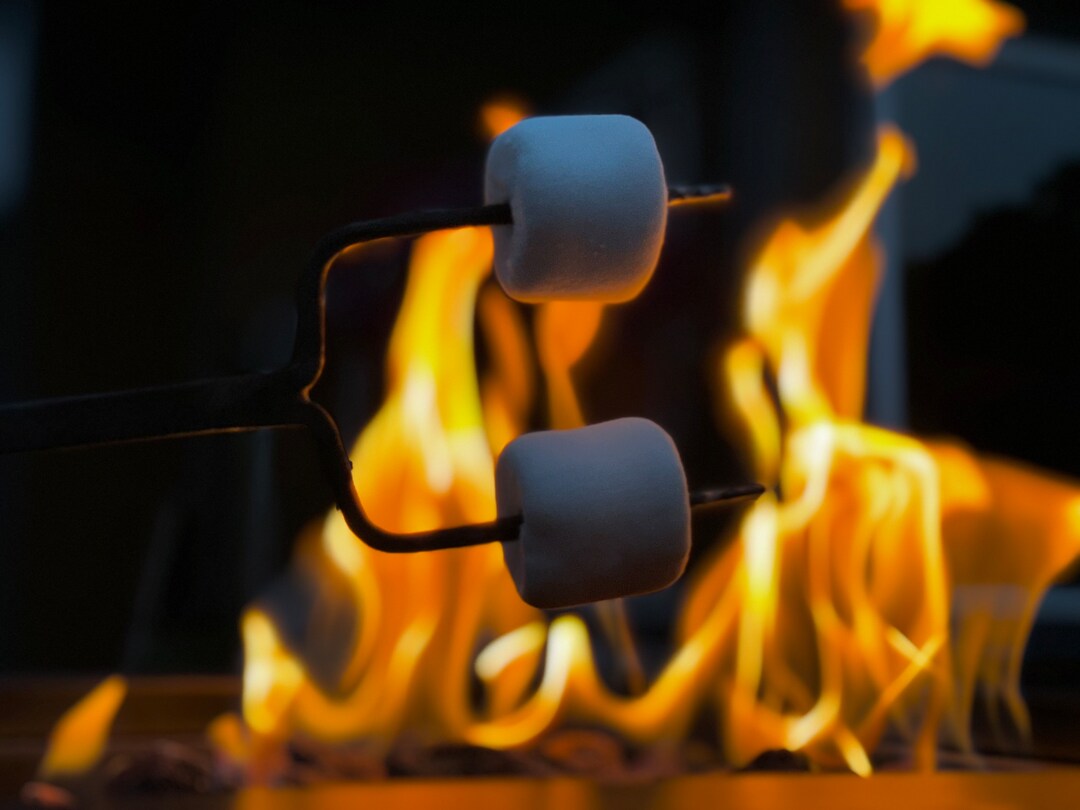 Hand Forged Customizable Marshmallow Roasting Stick | 6th Anniversary ...