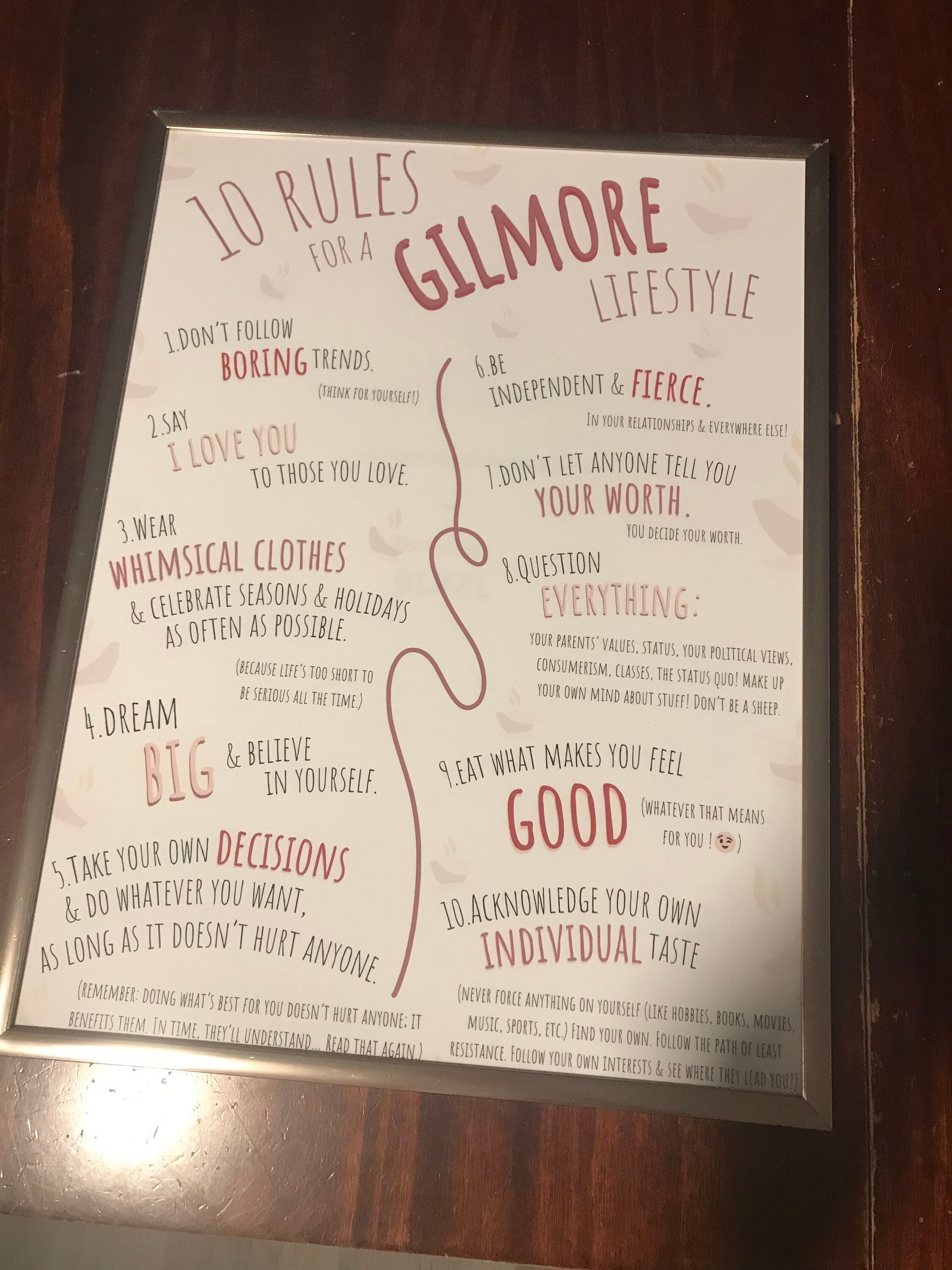 Poster Gilmore Girls Poster Funky Home Decor 12X16 Poster Art Print ...