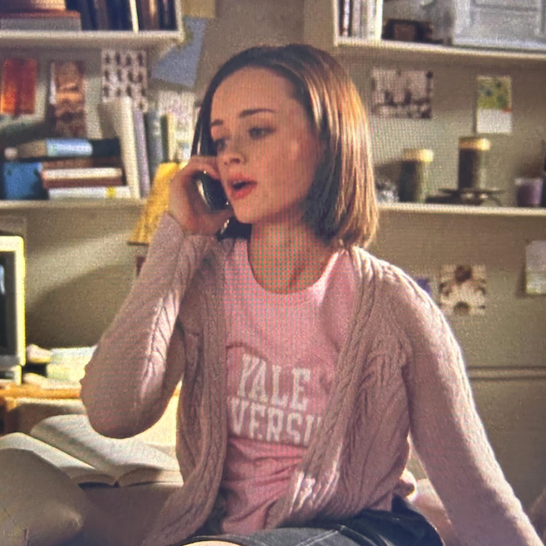 Rory Gilmore Yale Cotton T-shirt - Etsy