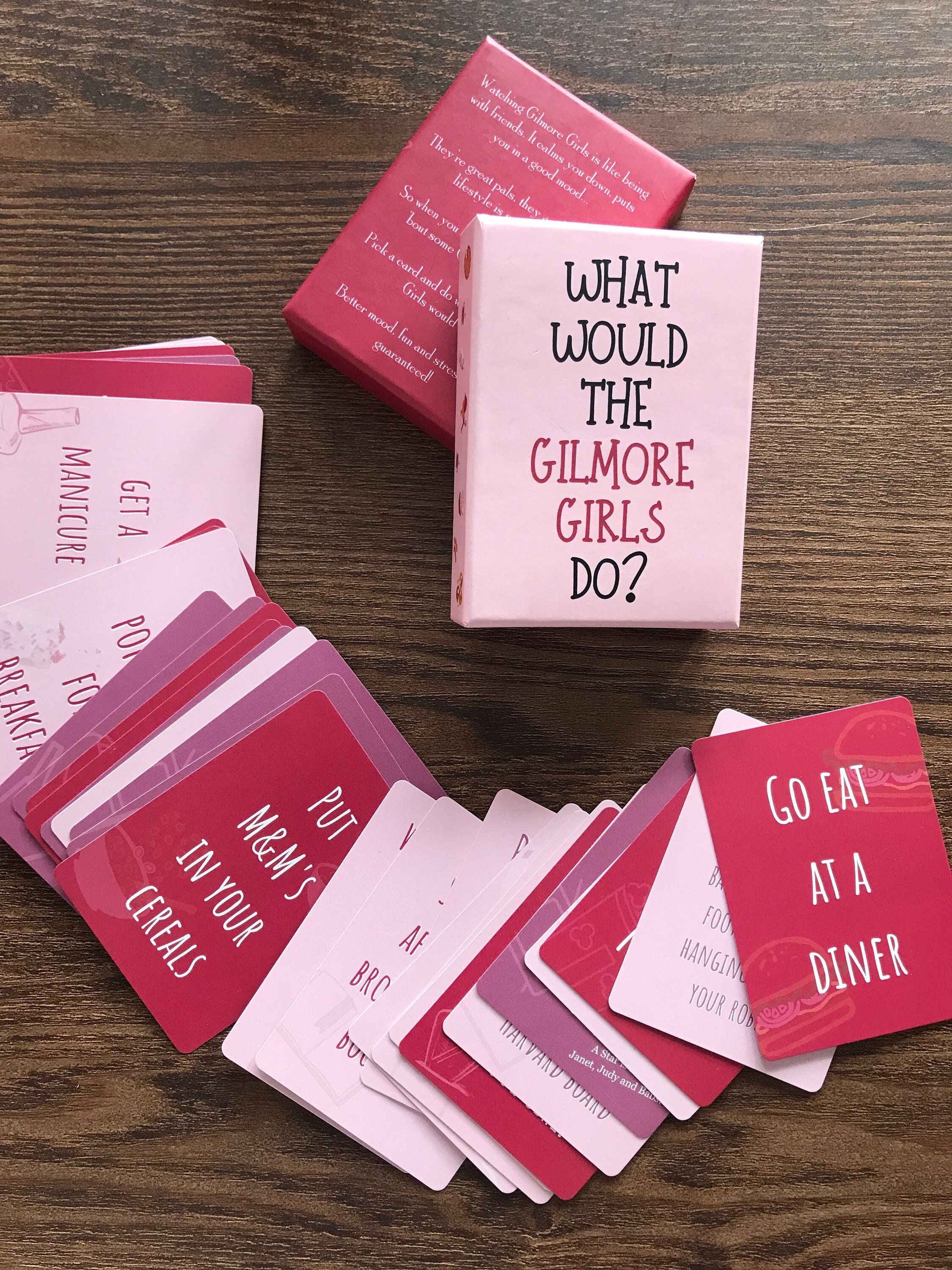 TV Show Theme Card Deck TV Series Game for TV Series Fan Card Game ...