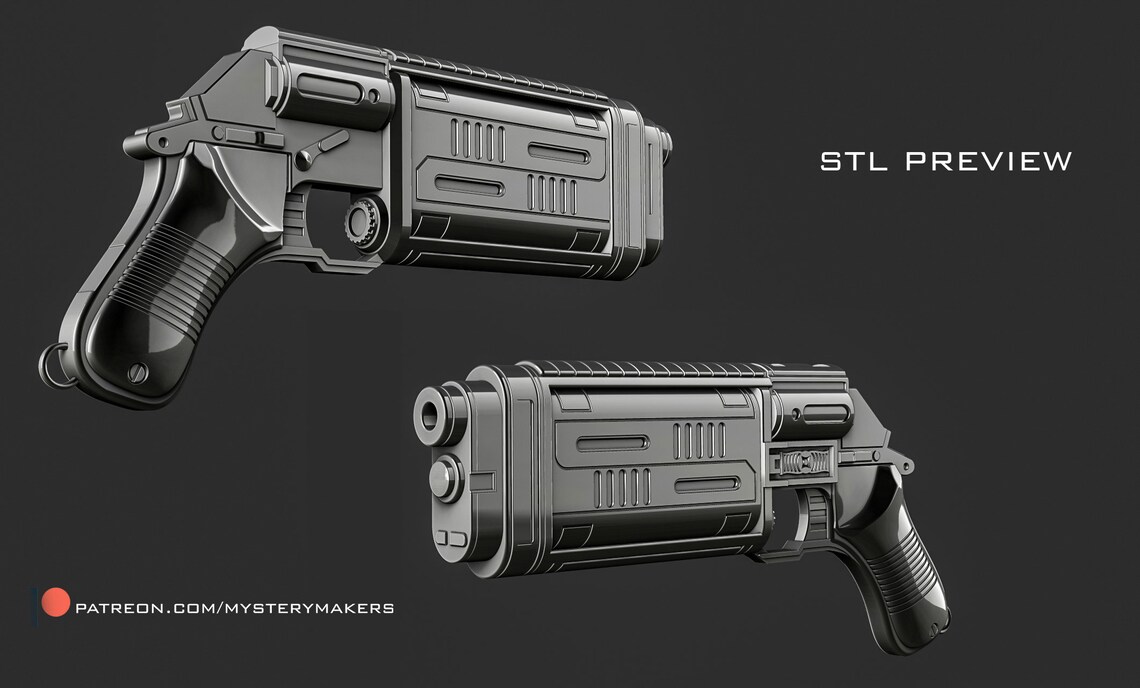 Andor Cassians Bryar Pistol Star Wars Blaster DIY Kit - Etsy