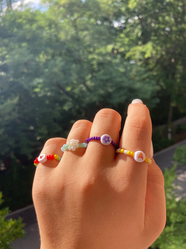 Cute Y2k Aesthetic Rings - Etsy