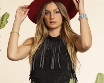 Country Fringe Tank - Etsy