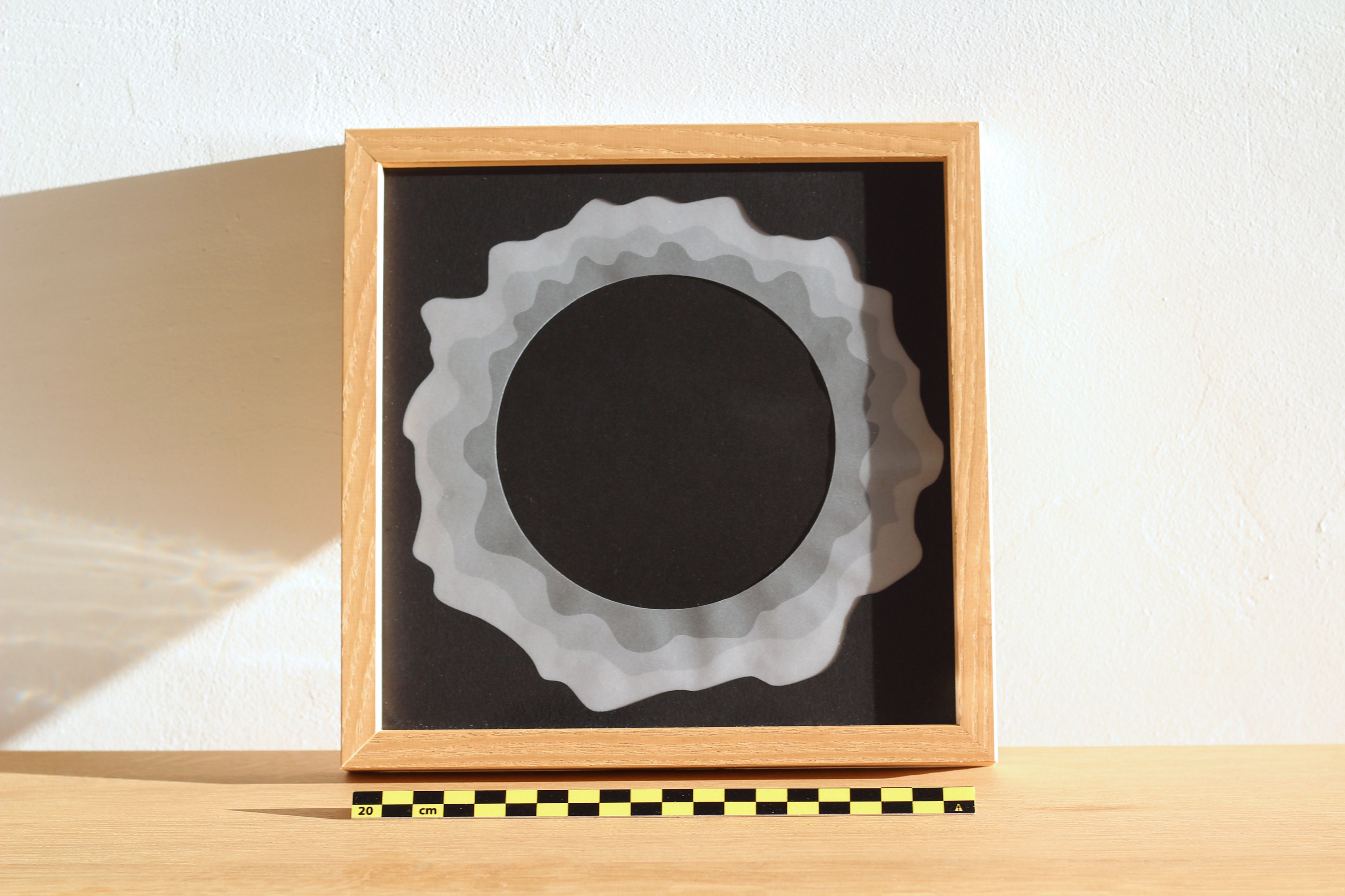 Solar Eclipse in Cut Paper Layer Mille-feuille - Etsy Canada