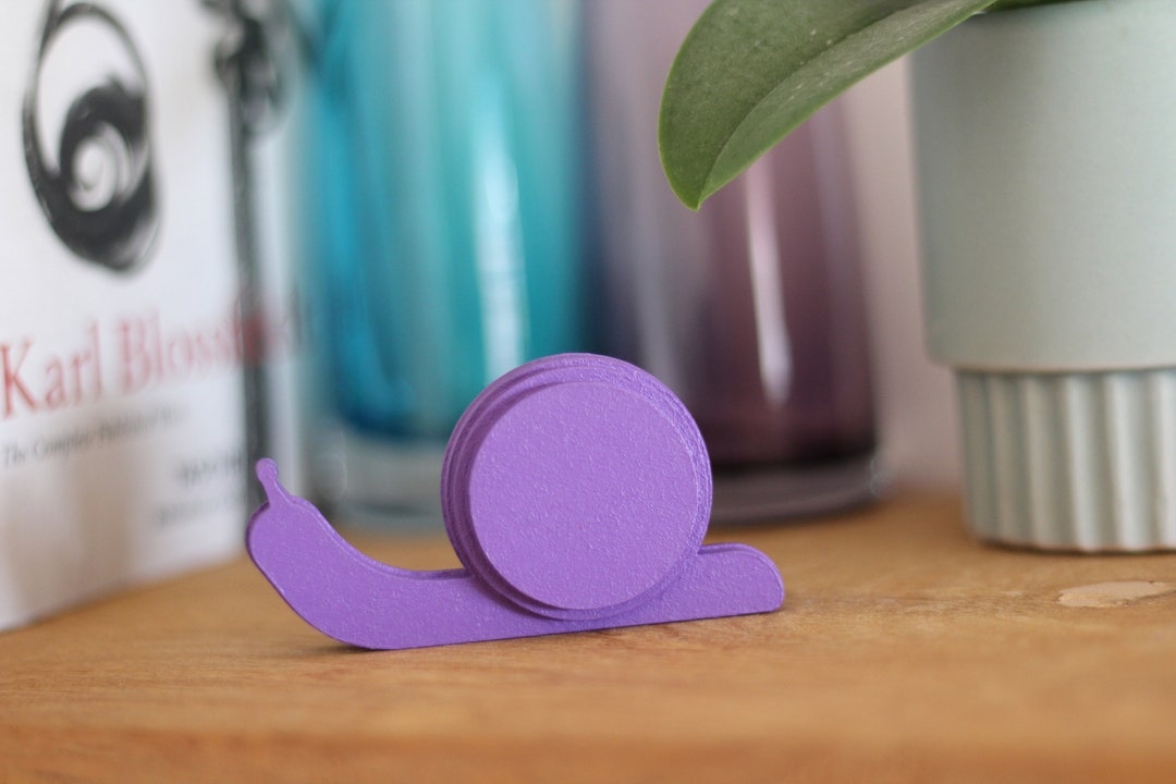 Small Decorative 3D Wooden Snail "hot Snail" - Etsy