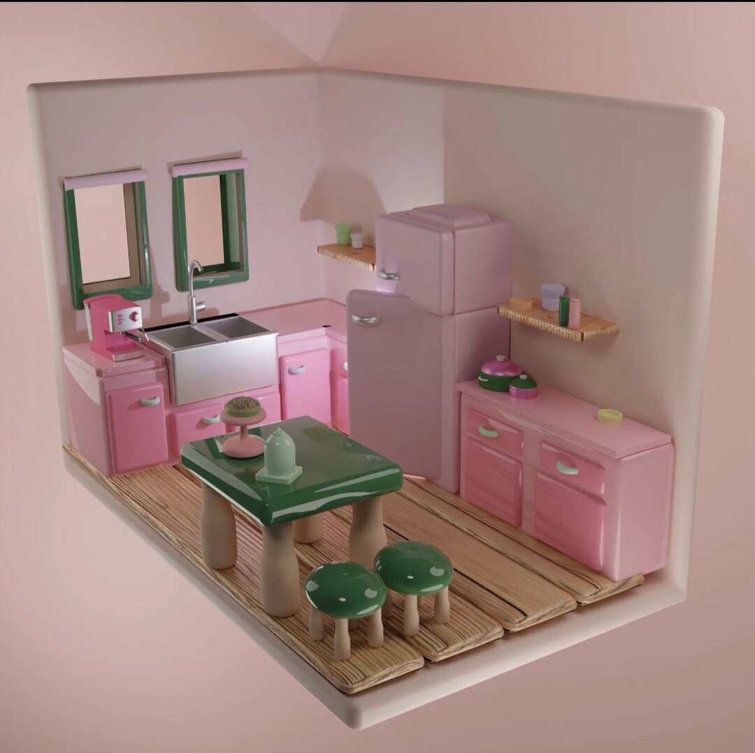 Cusotm 3D Isolation Room 3D Blender Room 3D Models Custom 3D Models ...