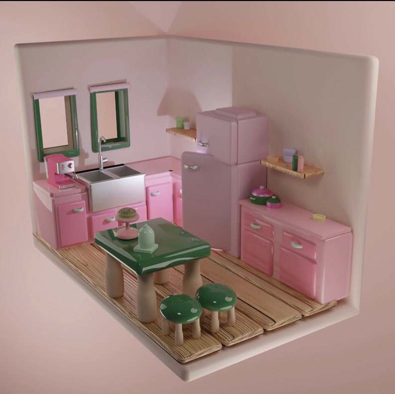 Cusotm 3D Isolation Room 3D Blender Room 3D Models Custom 3D Models ...