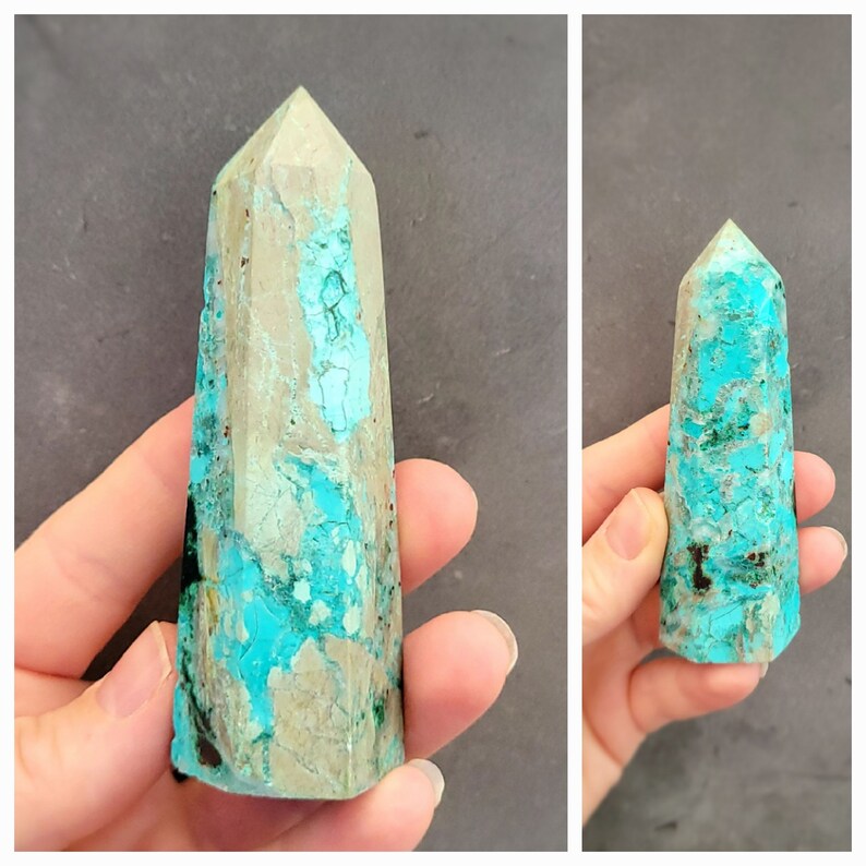 Phoenix Turquoise Tower Chrysocolla - Etsy
