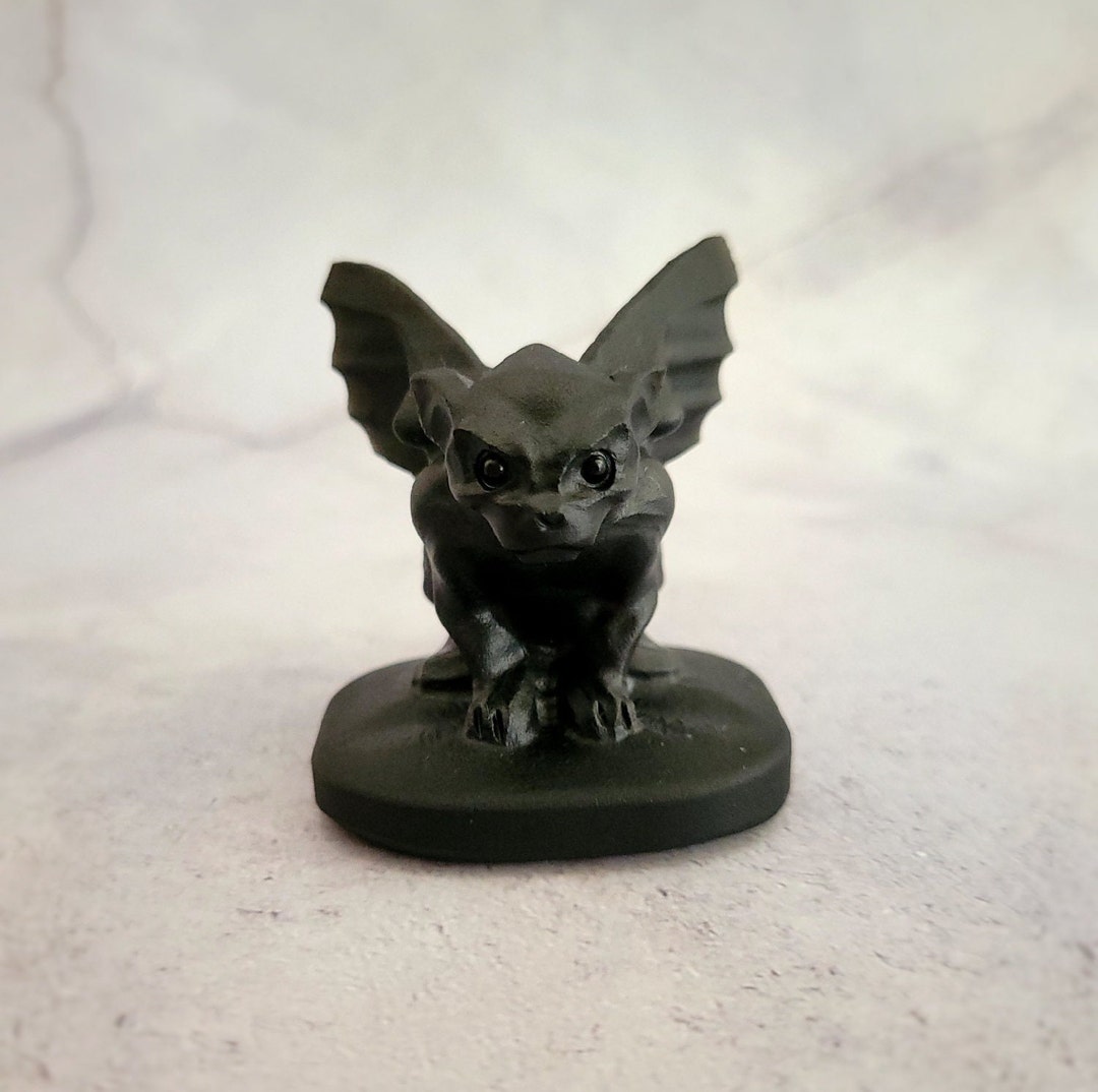 Gargoyle Obsidian Carving - Etsy