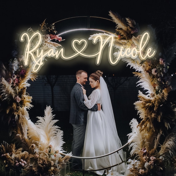Wedding led signs 60 photos - Astyledwedding.com