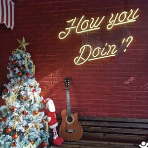 How You Doin Neon Sign, Neon Sign Custom,neon Light, Custom Led Sign ...