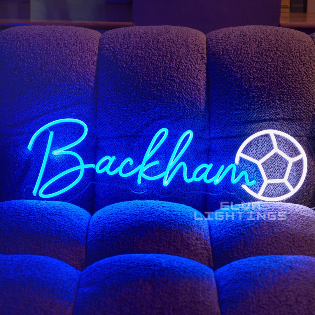 Custom Neon Sign for Kids, Boy's Name in Neon Lights, Personalized ...