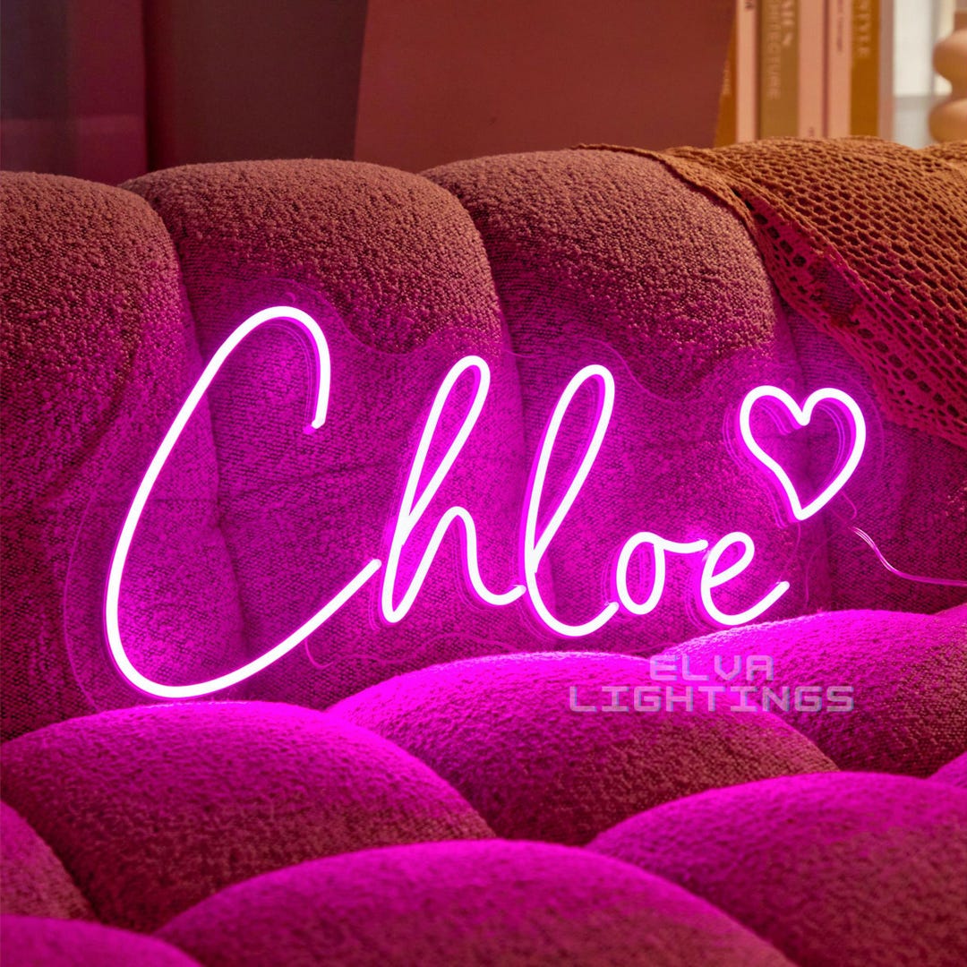 Custom Neon Sign for Kids, Personalized Nursery Decor, Brighten up Your ...