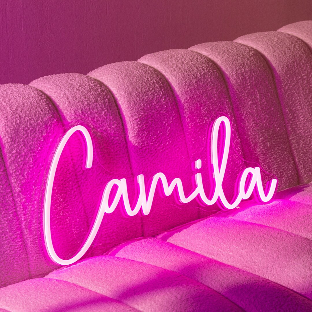 Custom Name Neon Sign for Kids, Kid Room Decorations, Home Decor Wall ...
