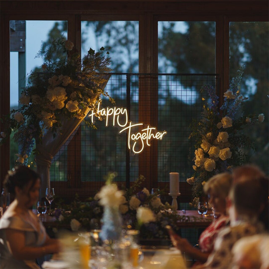 Custom Neon Sign, Wedding Neon Sign, Valentines Day Gift, Wedding Decor ...