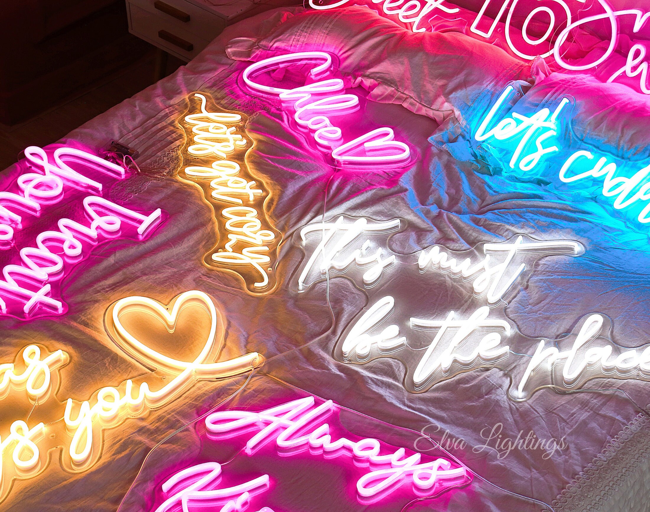 Custom Neon Sign Personalized/ Neon Light Sign for Wall/ - Etsy