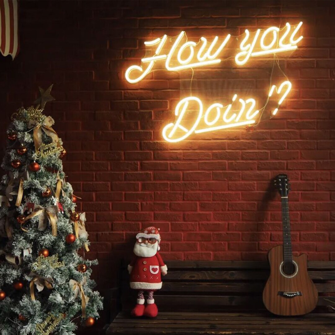 How You Doin Neon Sign, Neon Sign Custom,neon Light, Custom Led Sign ...