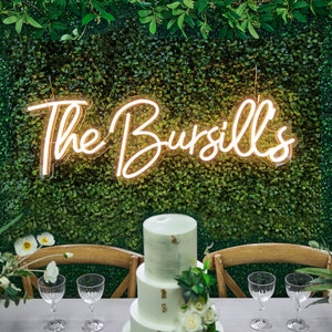 Wedding Neon Sign Custom/neon Light for Home Decor/neon Sign Wedding ...