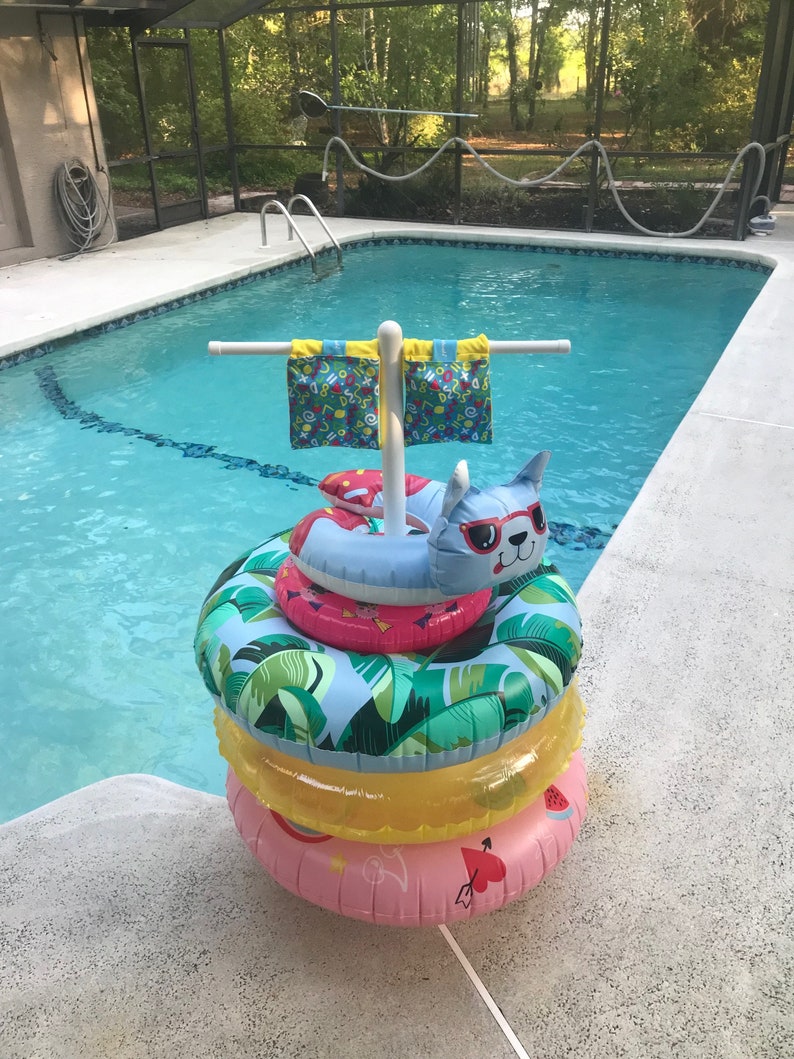 Pool Innertube Floaties Organizer - Etsy