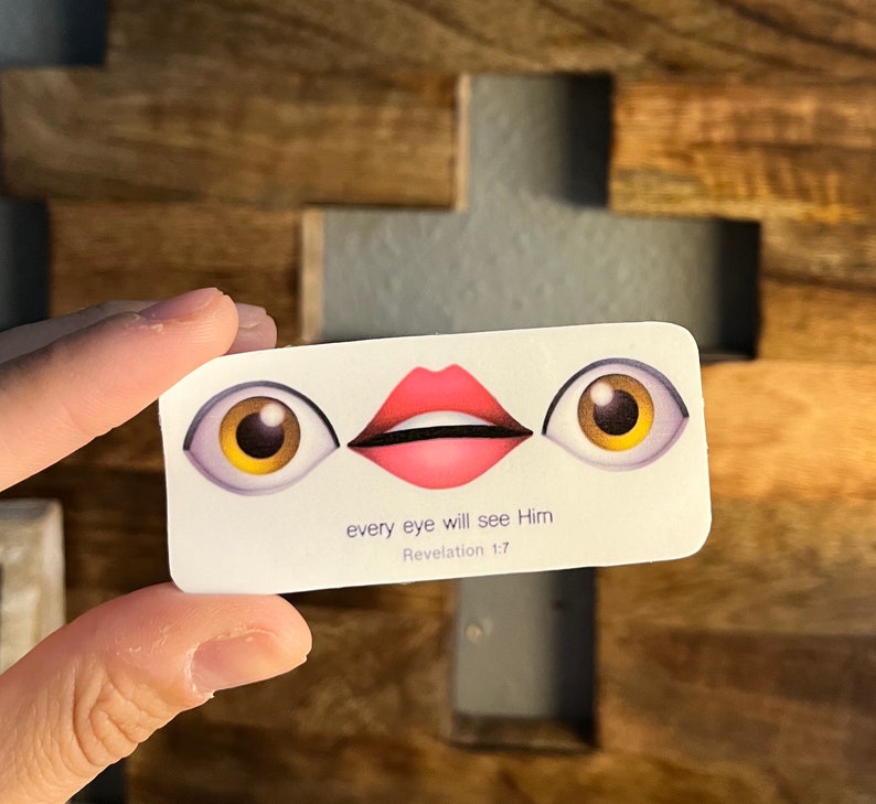 Revelation Jesus Meme Sticker - Waterproof Vinyl Decal - Etsy