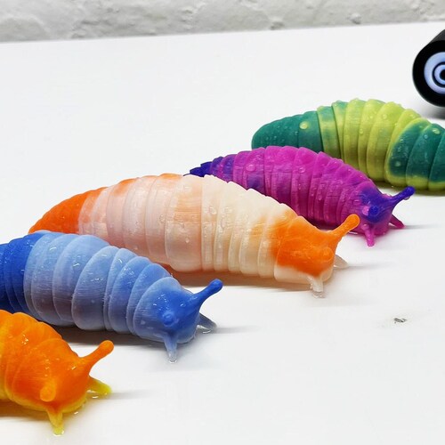 Venomous Slug 3D Printed Articulated Slug | Etsy