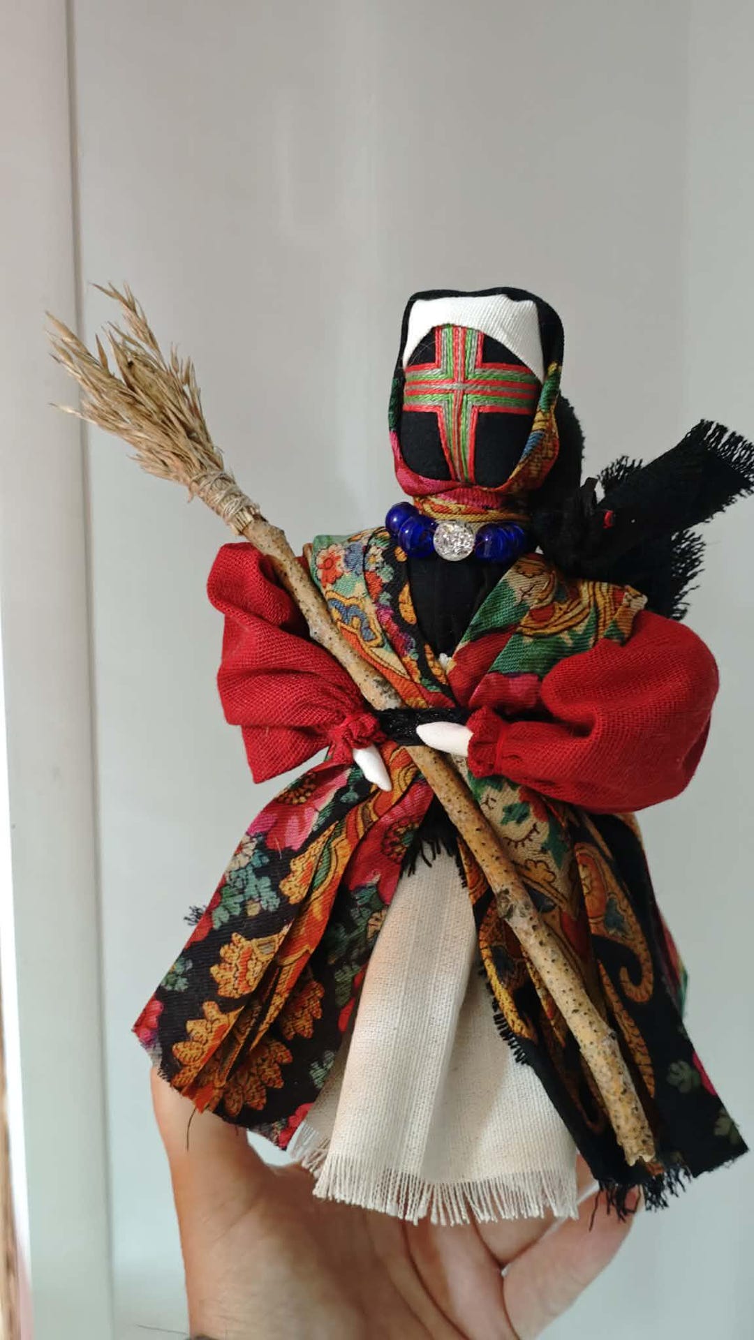 Ukrainian Motanka Doll “baba Yaga” | Slavic Witch Doll | Handmade ...