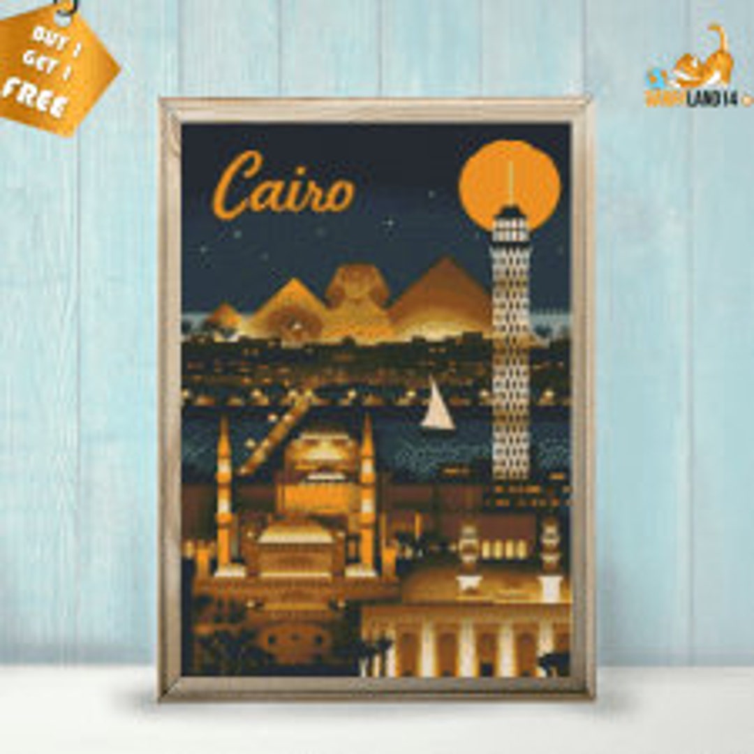Cairo сross Stitch Pattern Pdf embroidery Stitches gift for Her cross Stitch Designs Digital ...