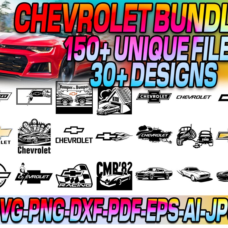 Chevy Svg - Etsy