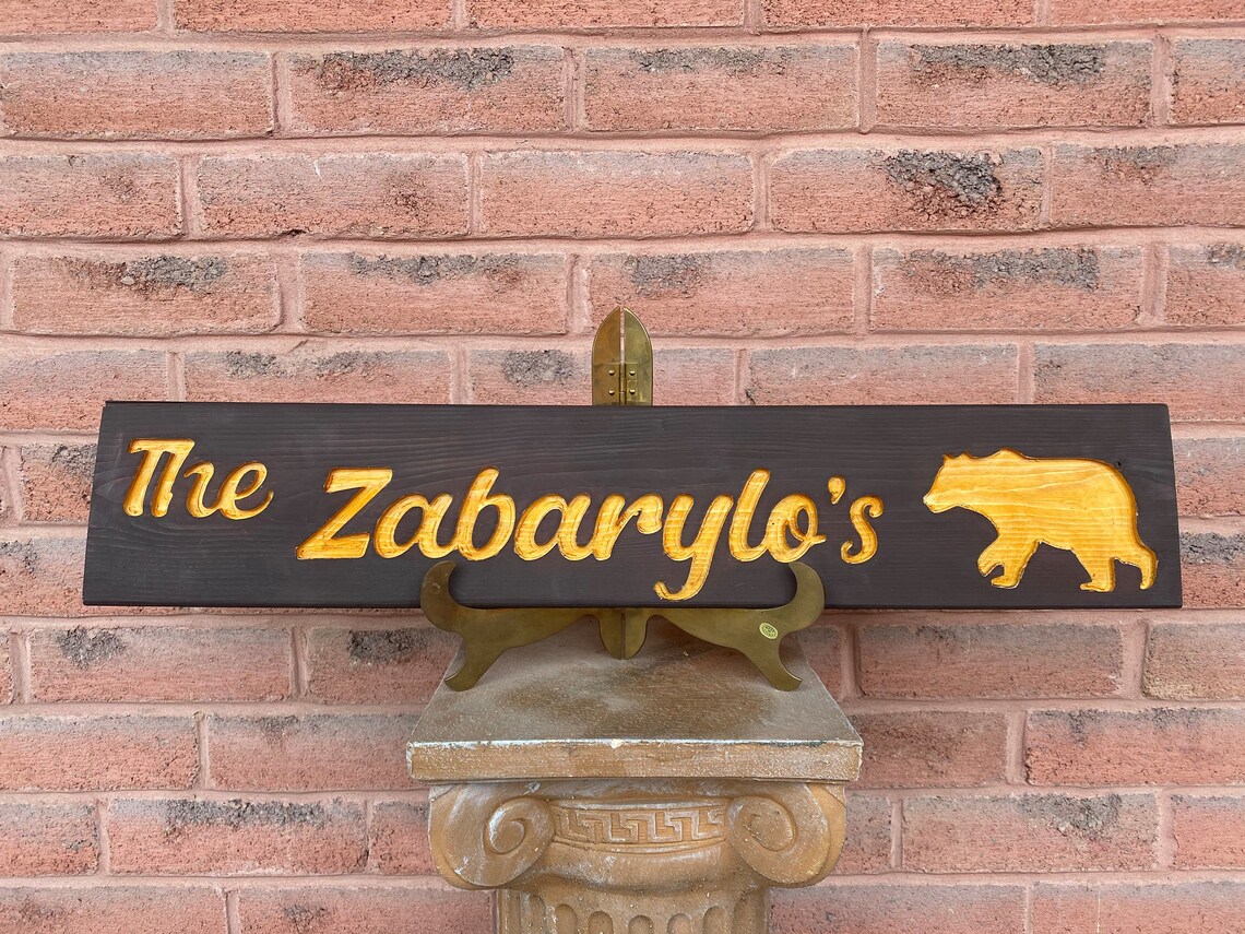 Personalized Cottage Sign - Etsy