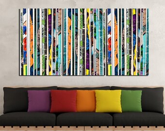 Comic Book Art - Etsy