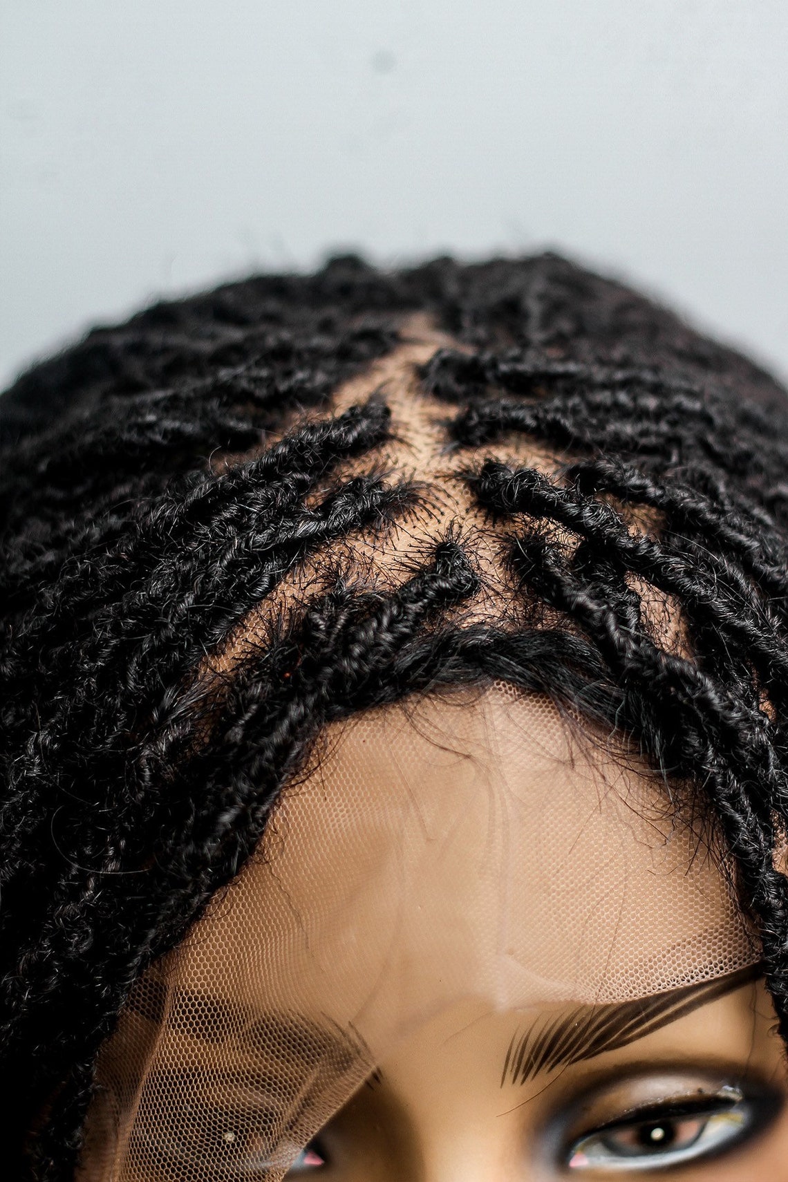 Skinny Black Sister Locs Full Lace Handmade Locs Free Shipping - Etsy