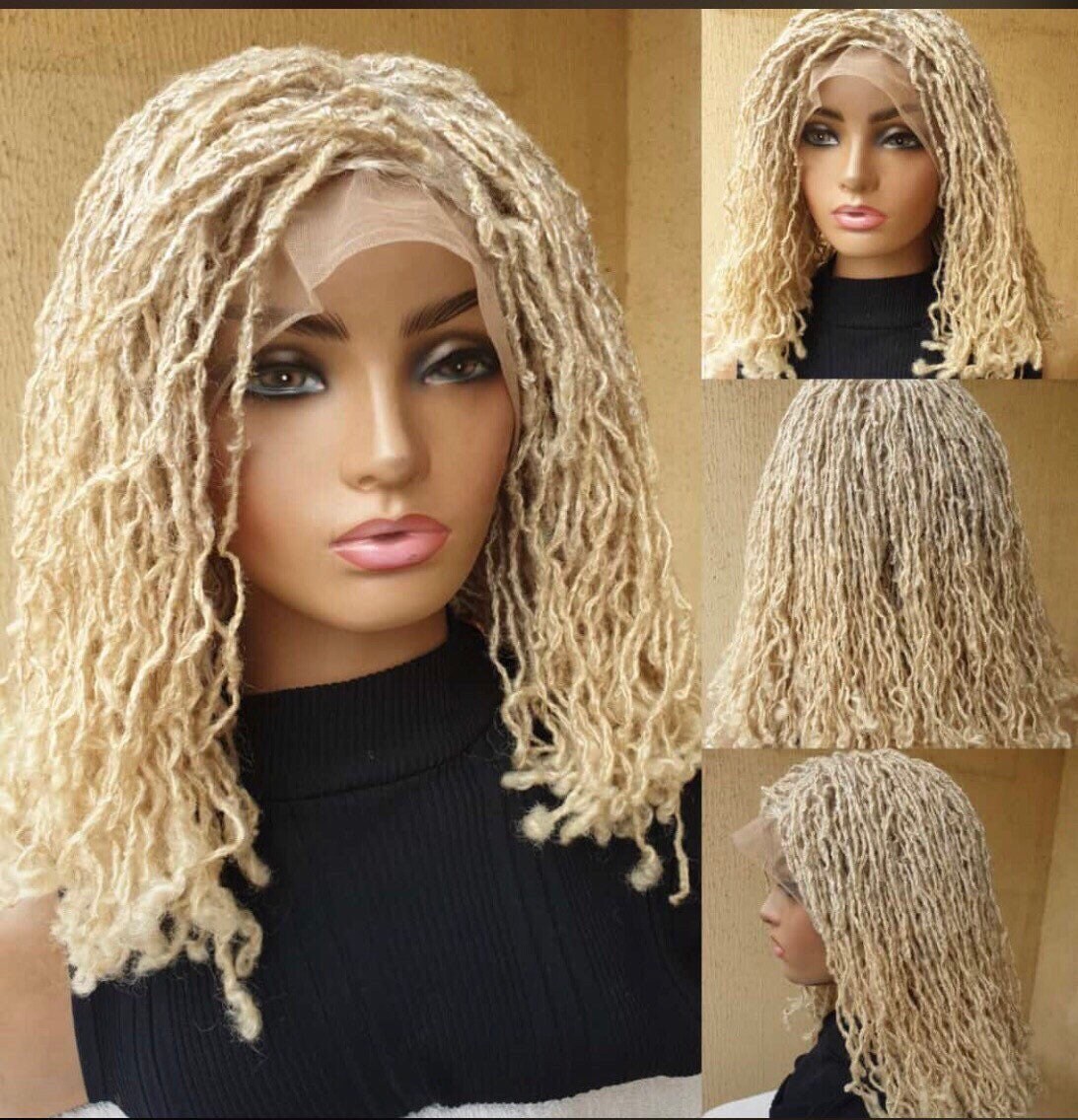 Sister Locs Full Lace Handmade Skinny Crinkled Locs Free Shipping - Etsy