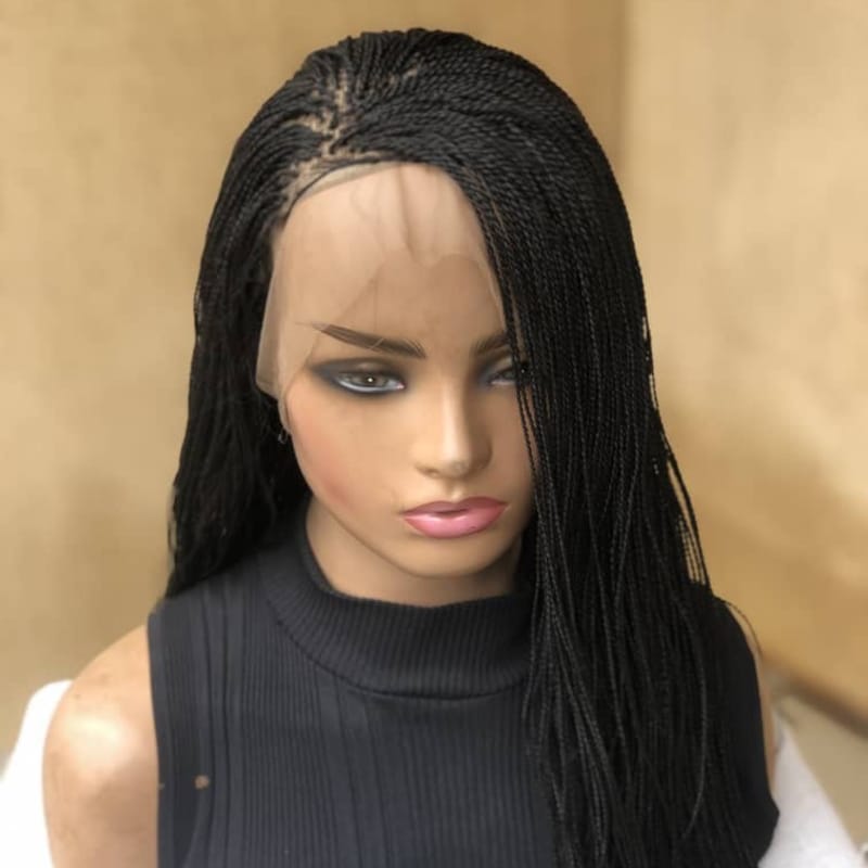 Micro Braids Wig - Etsy
