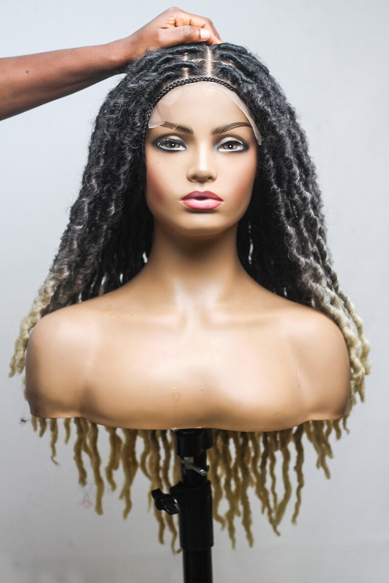 Ombre Black/613 Crinkled Soft Locs Ready to Ship - Etsy